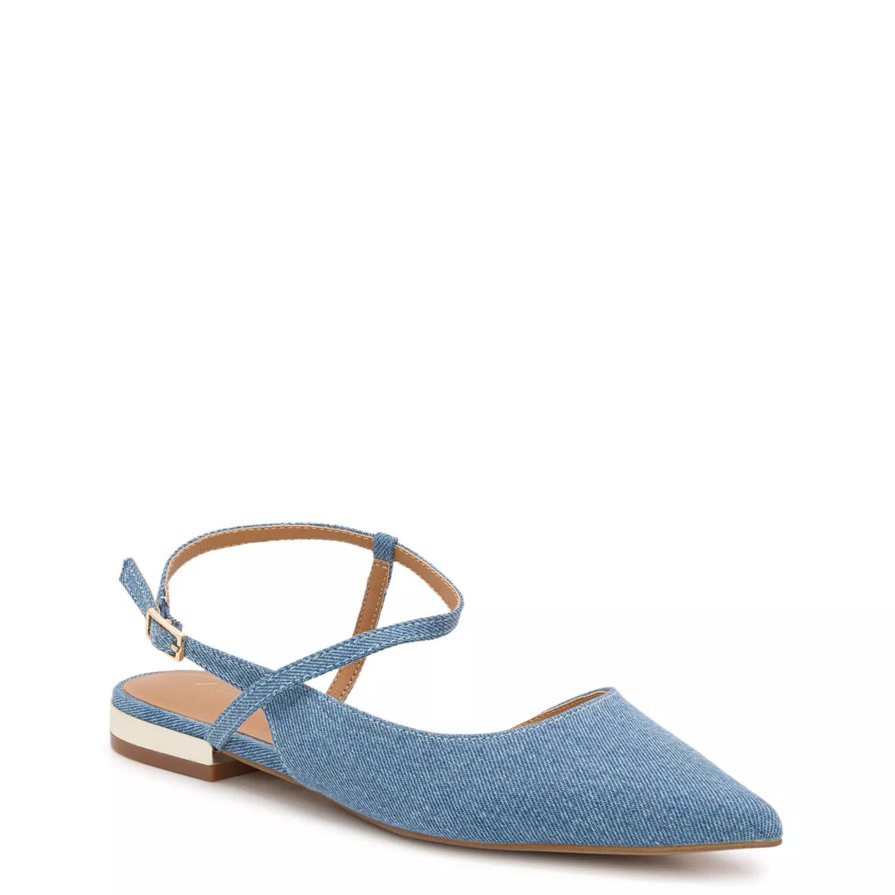 Aldo Sarine Denim Flat | The Shoe Co.