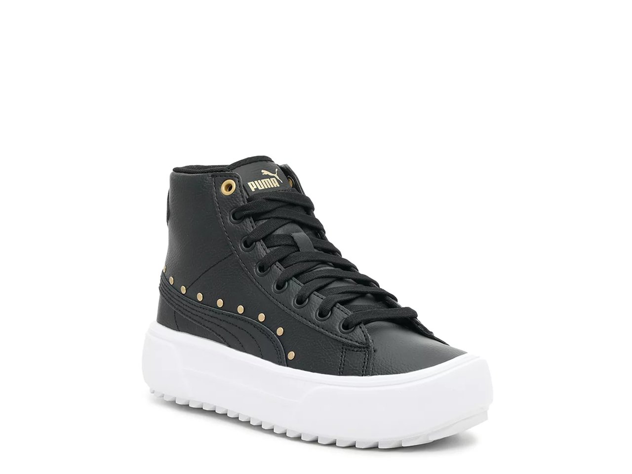PUMA Kaia Stud Mid Platform Sneaker - Kids' - Free Shipping | DSW