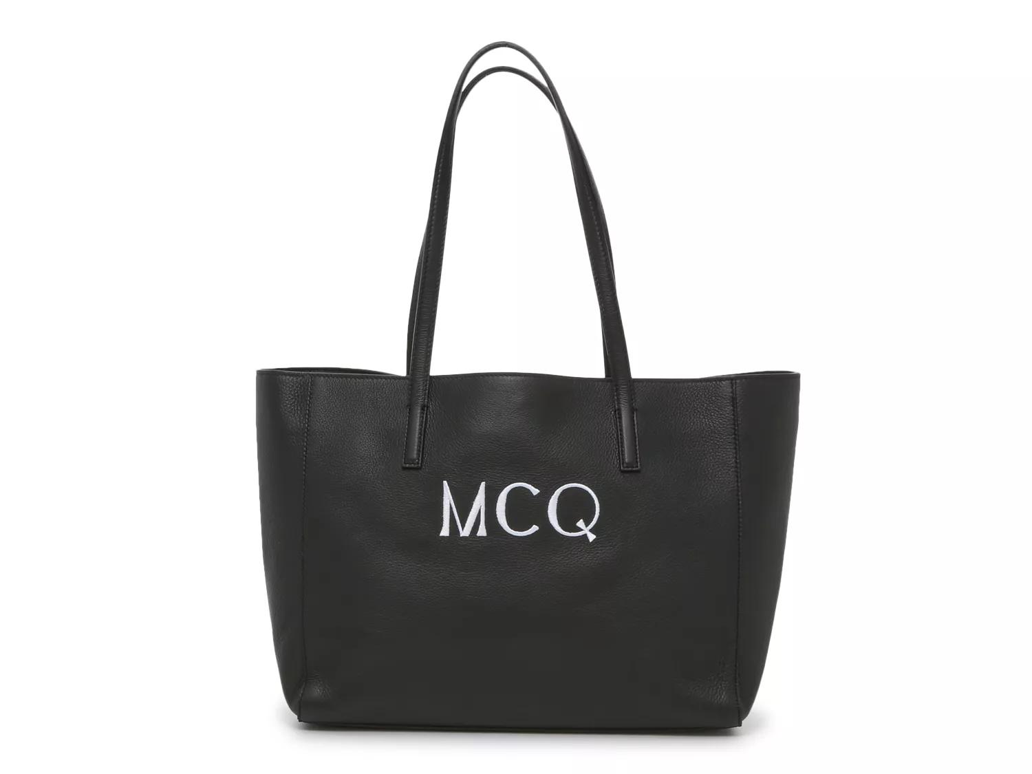 MCQ by Alexander McQueen Logo Leather Tote Bag - Free Shipping | DSW