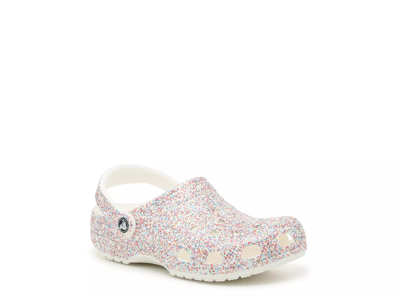 Crocs Classic Sprinkle Glitter Clog - Kids' - Free Shipping | DSW