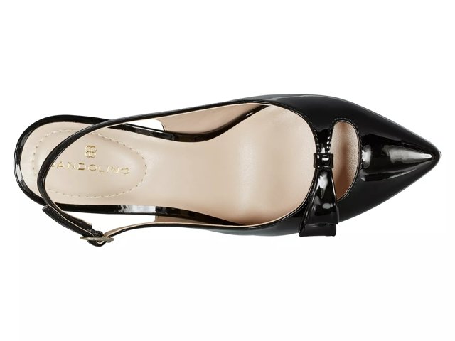 (取寄) バンドリーノ レディース ゲリ Bandolino women Gelli Navy Patent Bandolino Gelli Pump - Free Shipping | DSW