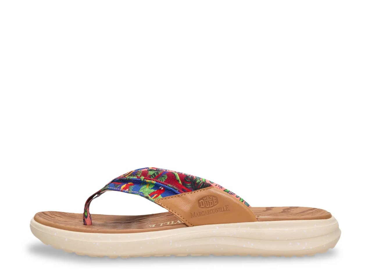 HEYDUDE Margaritaville Finn Flip Flop - Men's - Free Shipping | DSW