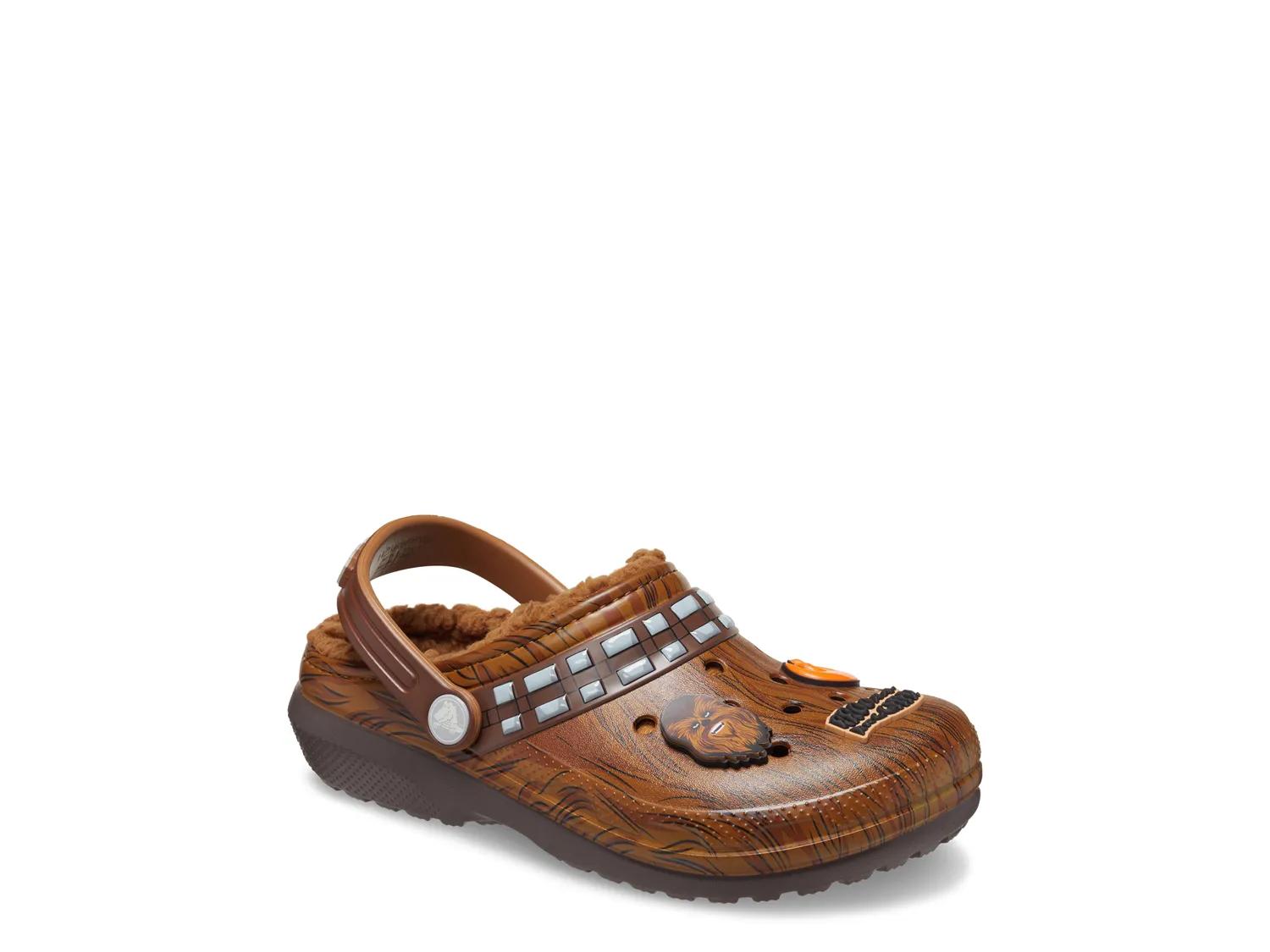 Crocs Star Wars Chewbacca Classic Lined Clog - Kids' - Free Shipping | DSW