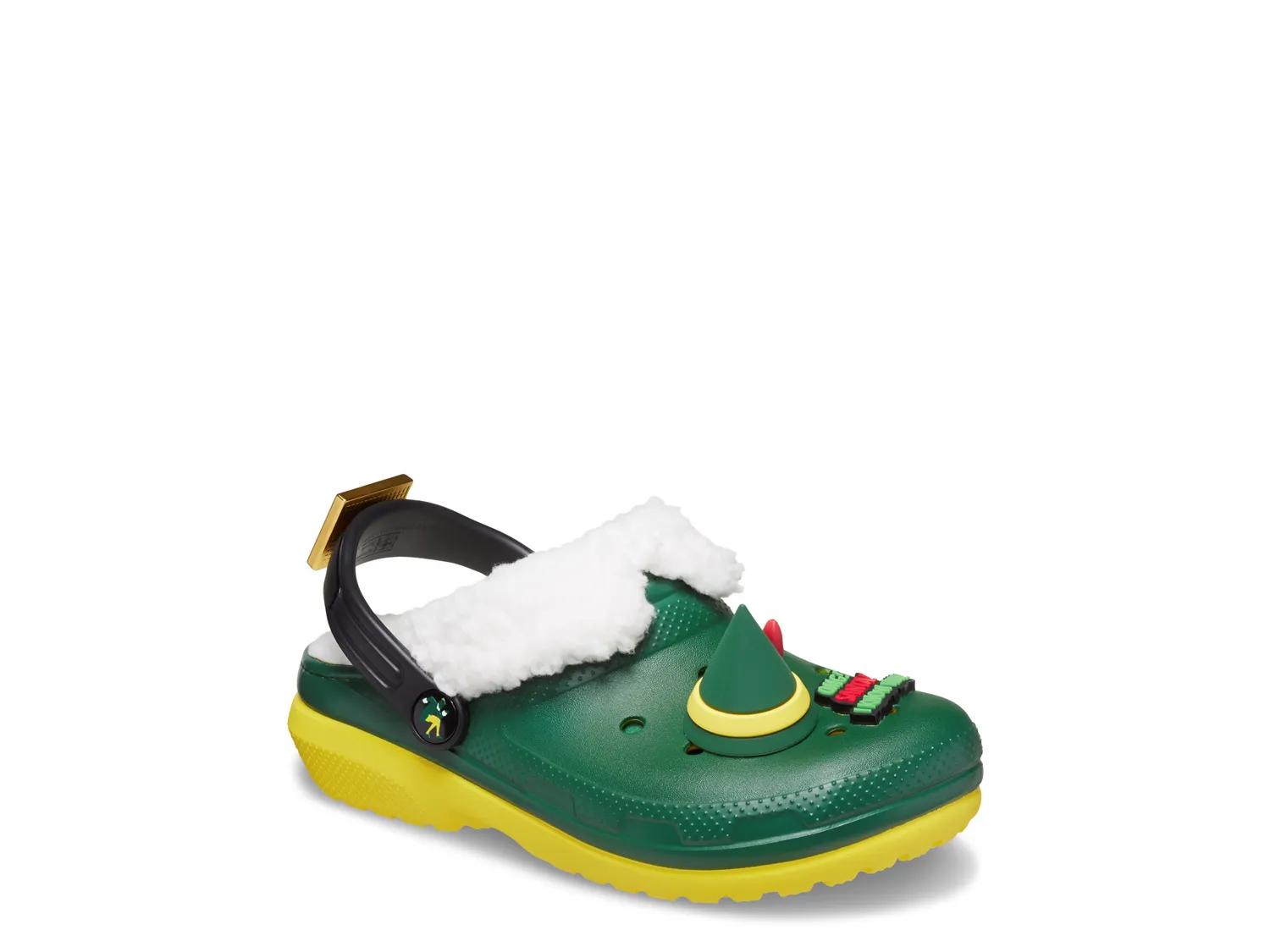 Crocs Elf Classic Lined Clog - Kids' - Free Shipping | DSW