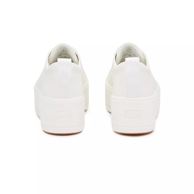 Keds Women's White Skyler Leather Lace Up | KEDS