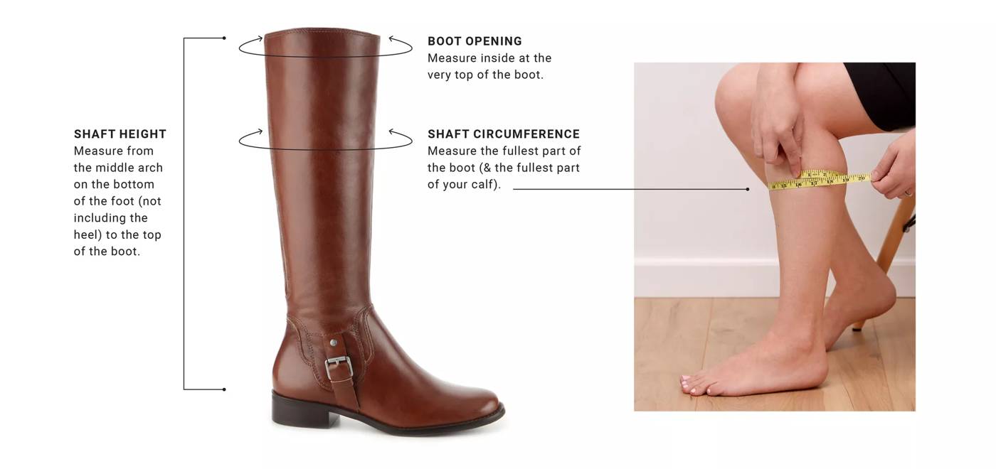 Boot Sizing Guide | DSW Canada